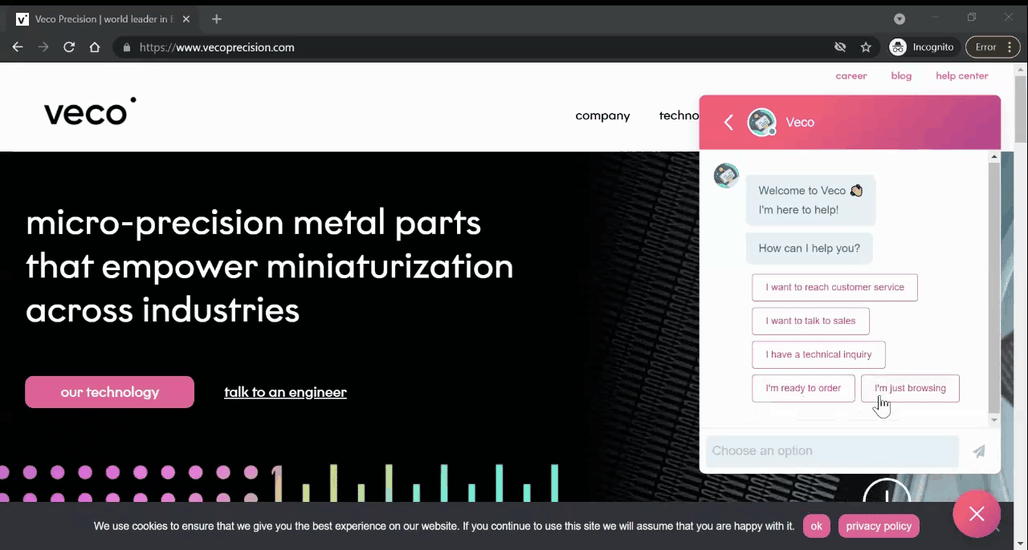 new look, same commitment: what to expect with the new Veco website